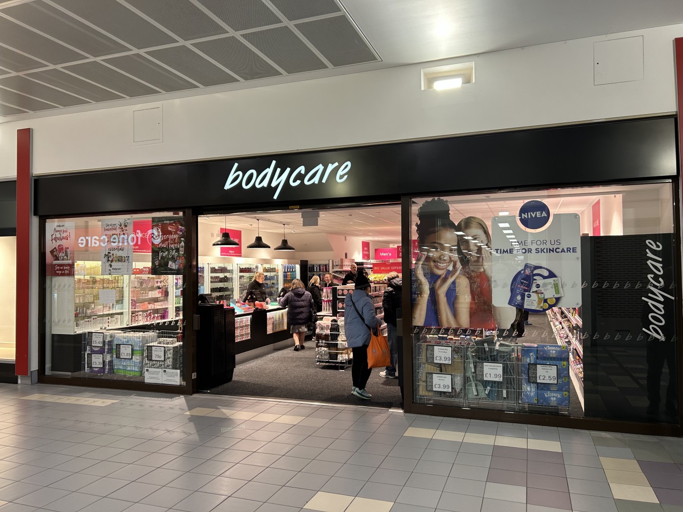 Bodycare has now Opened